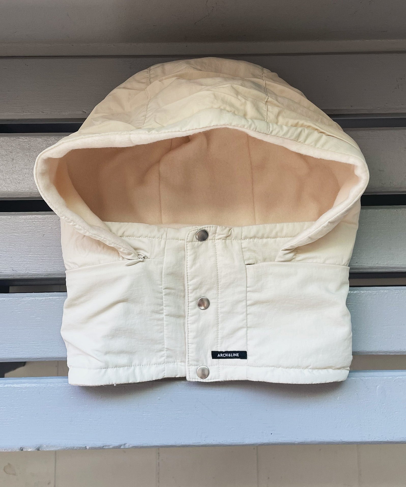 【ARCH ＆ LINE】FLEECE SNOODIE — LA MARINE FRANCAISE