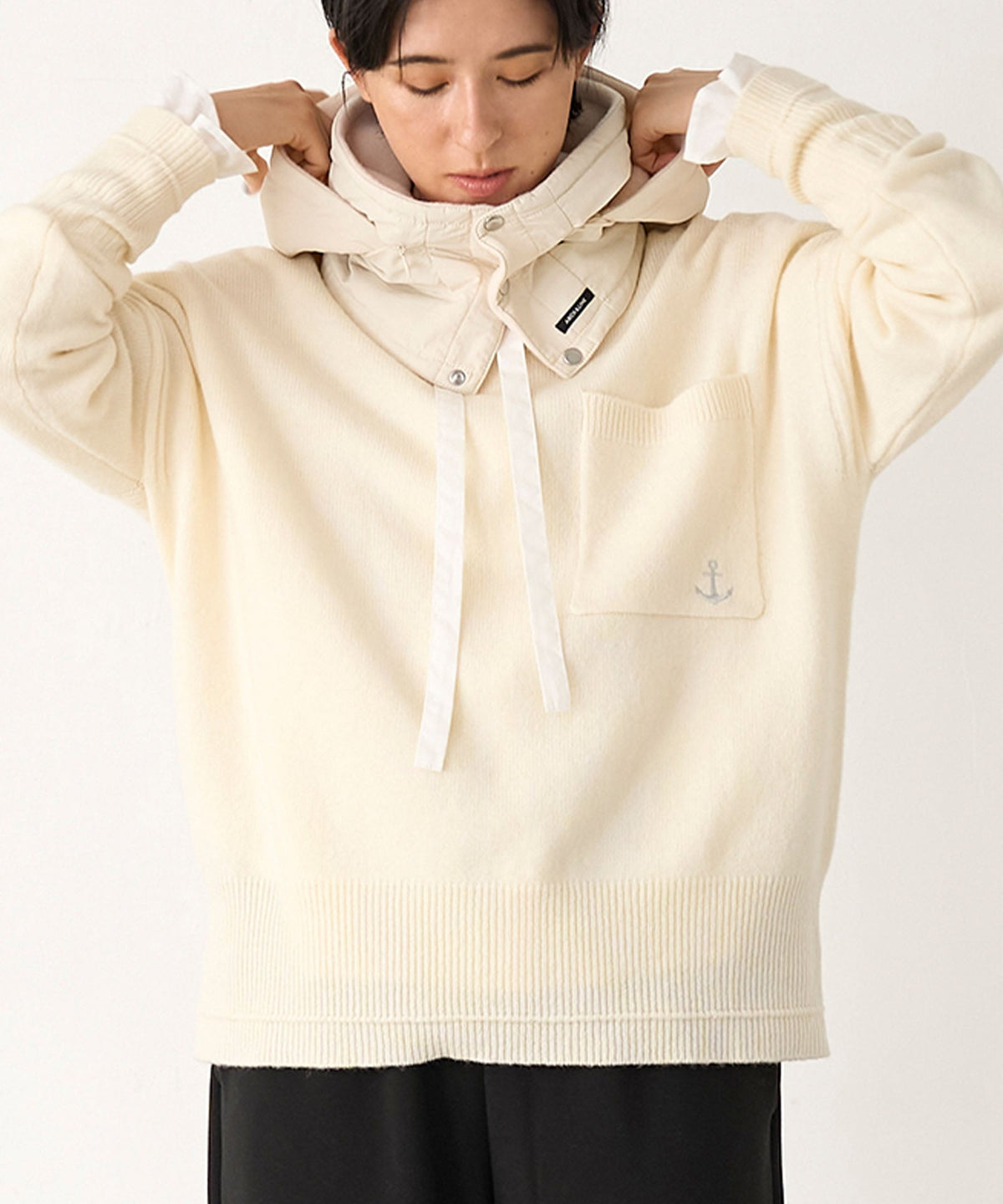 【ARCH ＆ LINE】FLEECE SNOODIE — LA MARINE FRANCAISE